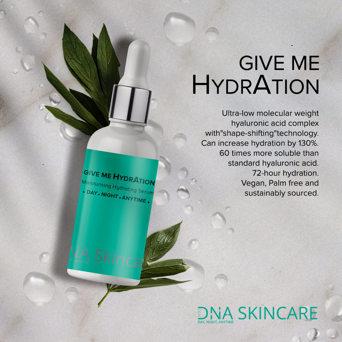 DNA Skincare Give Me Hydration Shop PMU Beauty